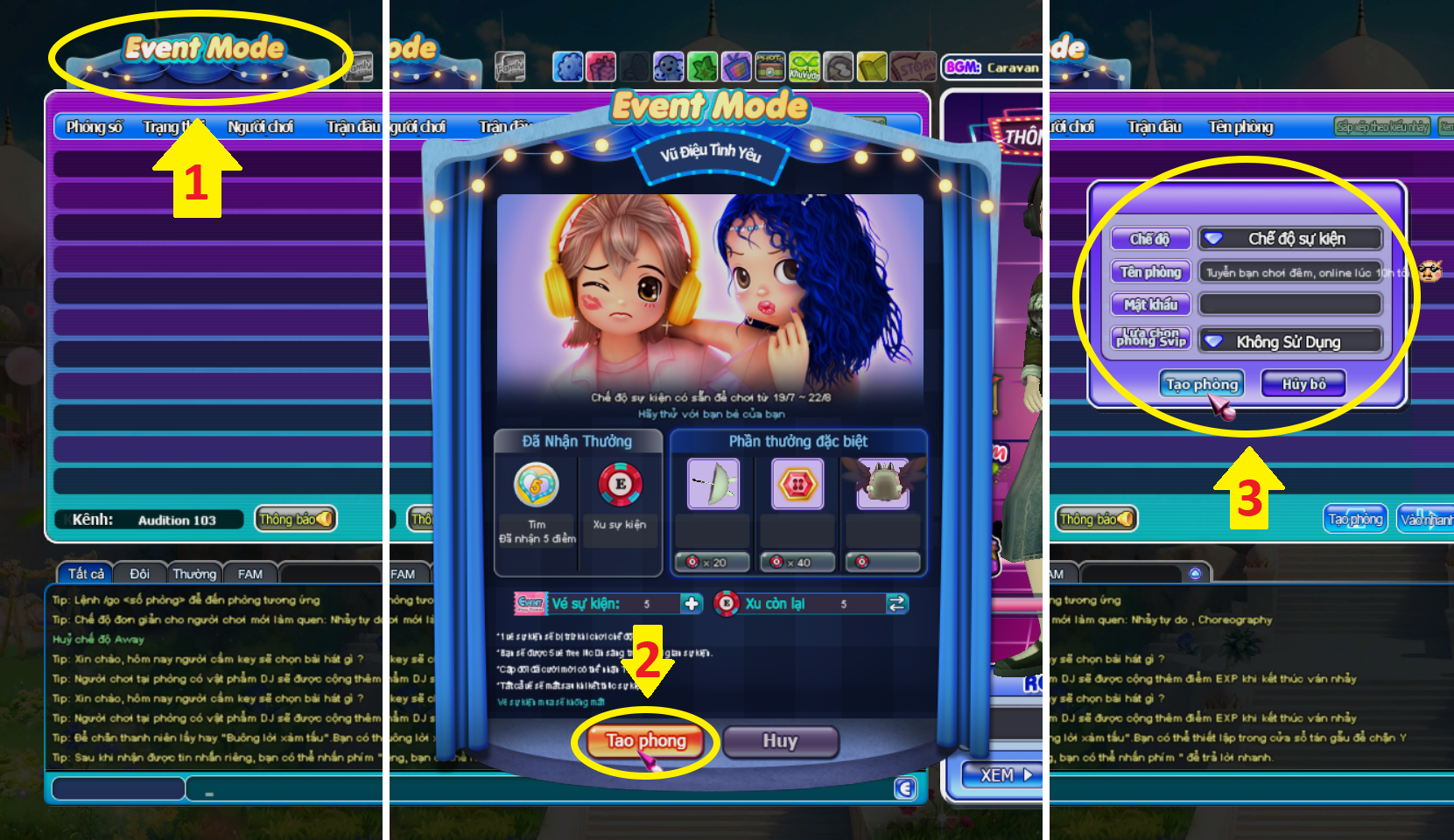 Chào đón Capybara Emoticon và sự trở lại của Event Couple Mode mùa 3 trong BCN REBEL HEART